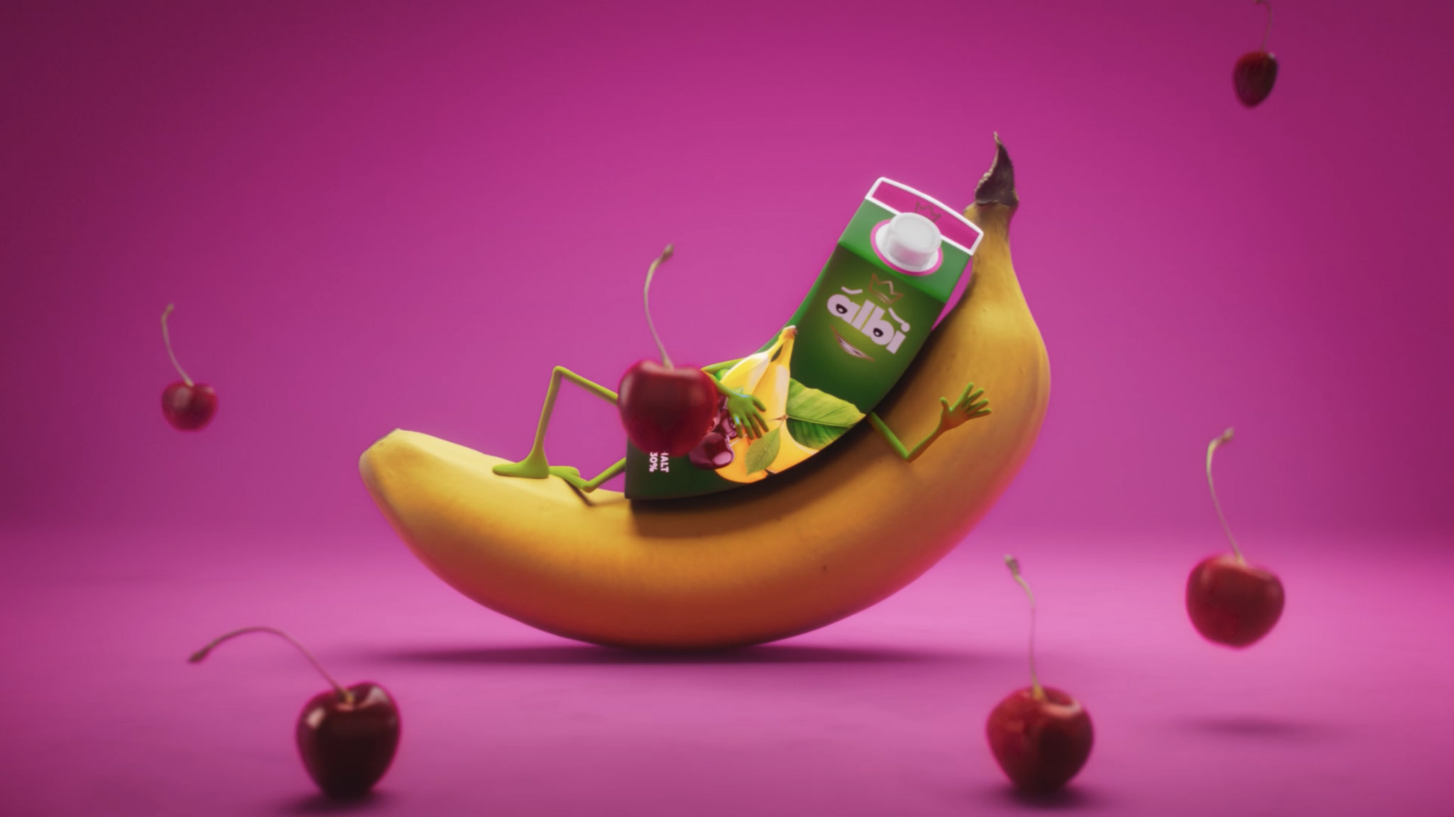 Parasol Animation — Edeka – Albi around